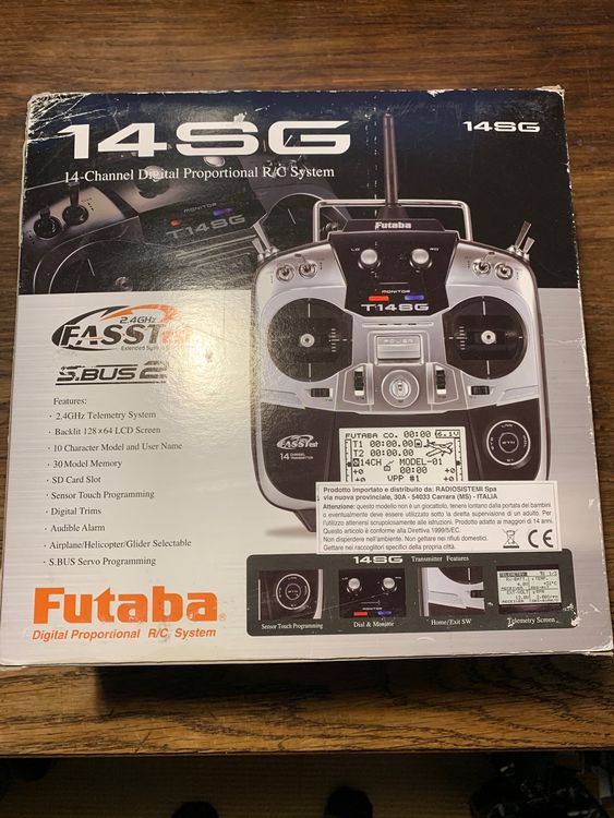 FUTABA T14SG 14 Kanal Sender / Empfänger (Gebraucht) in ZÜRICH für CHF ...