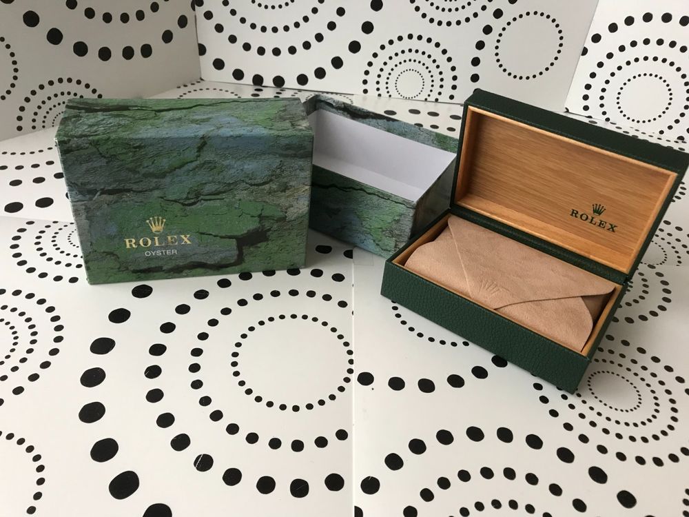 ROLEX ORIGINAL - VINTAGE WATCH CASE BOX ECRIN - OLD NEW !!!! (Gebraucht ...