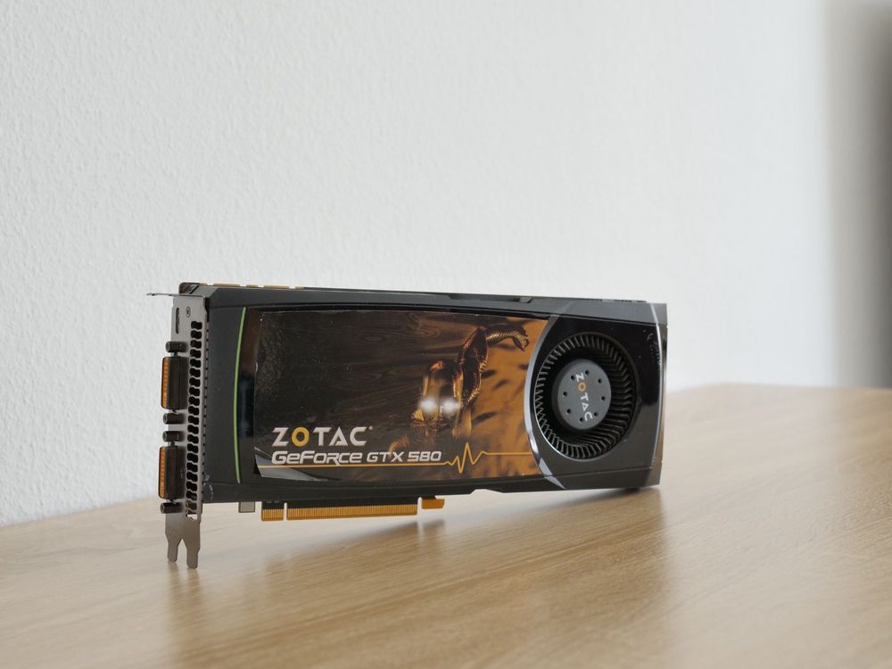 Zotac Geforce GTX580 (Gebraucht) in Aarau für CHF 25 – mit Lieferung ...