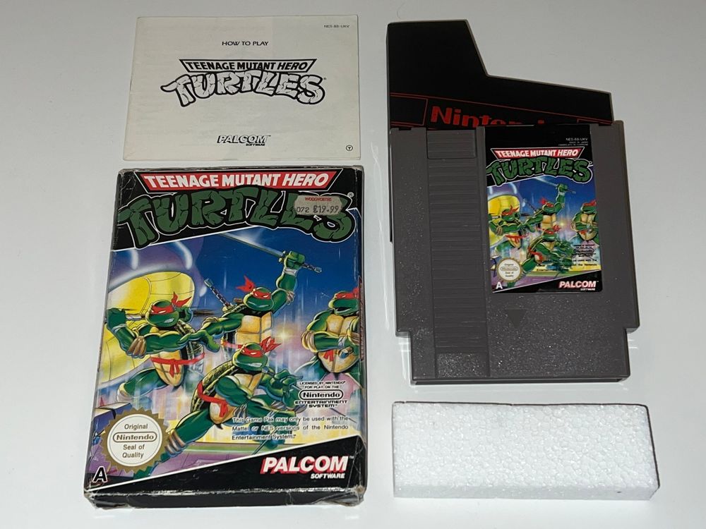 NES Spiel - Teenage Mutant Hero Turtles (OVP) [PAL A/UKV] (Gebraucht ...