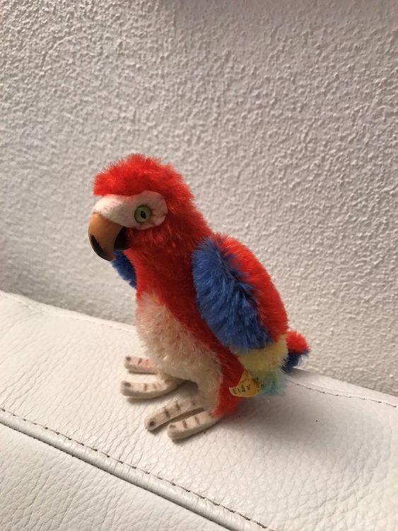 Imagedetailantiker Steiff Papagei Kaufen Auf Ricardo 2022 09 01301043