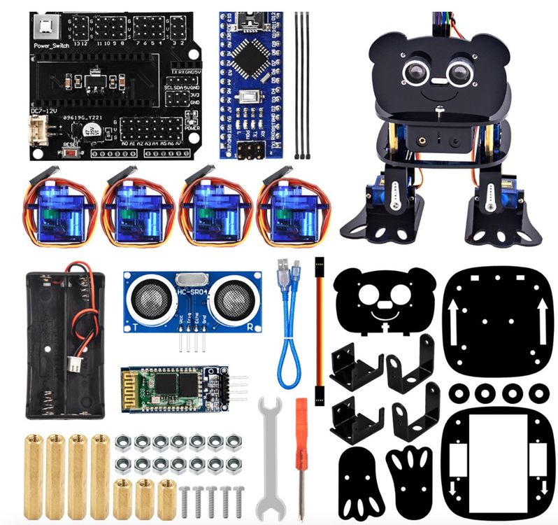 Panda Roboter Programmierbare Tanzen Kit Für Arduino | Kaufen auf Ricardo