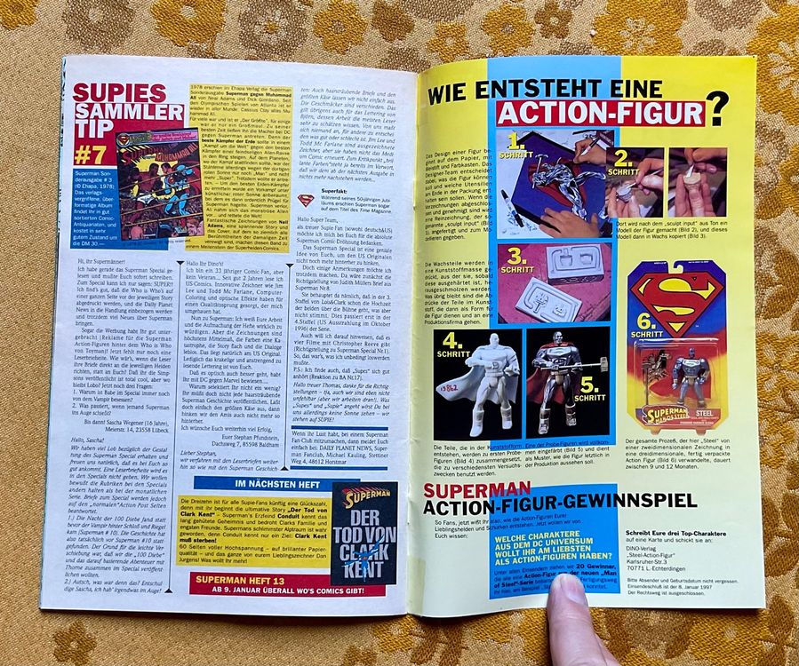 Superman Heft Nr 12 von 1996 (Gebraucht) in Endingen für CHF 2.5 – mit Lieferung auf Ricardo kaufen