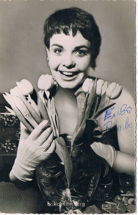 Erika Remberg 1932-2017 Autogramm Vintage Foto 9x14cm (Gebraucht) in ...