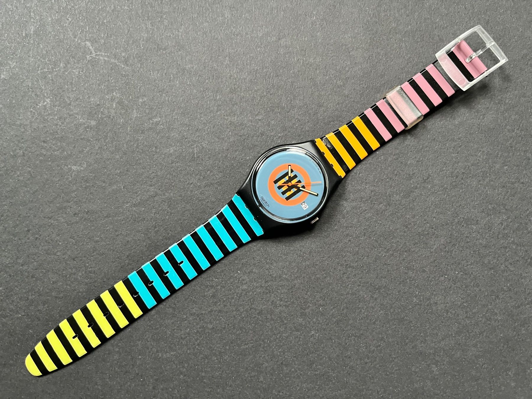Swatch Coral Gables GB407 1988 selten - Top Zustand (Neu (gemäss ...