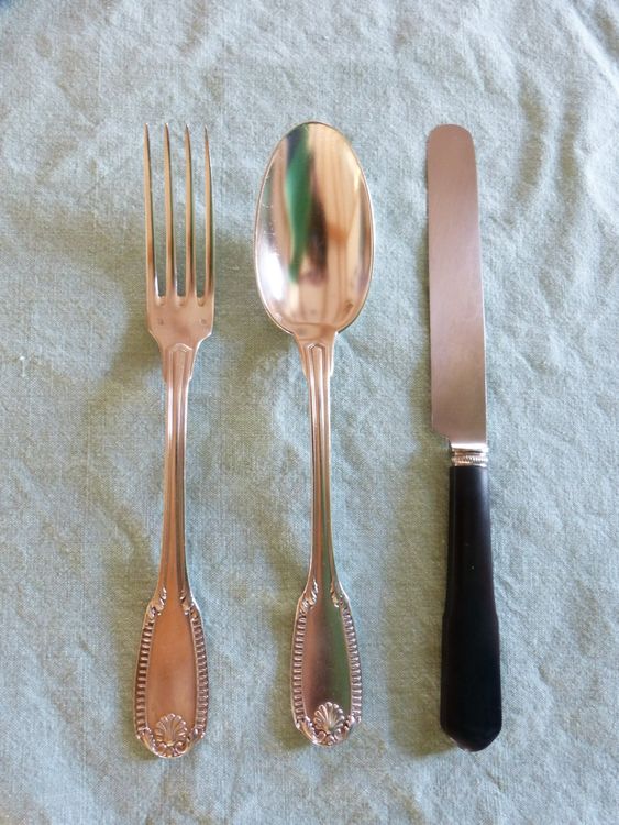 Grandioses Silberbesteck von Metal Blanc, France, 18-teilig | Kaufen auf Ricardo