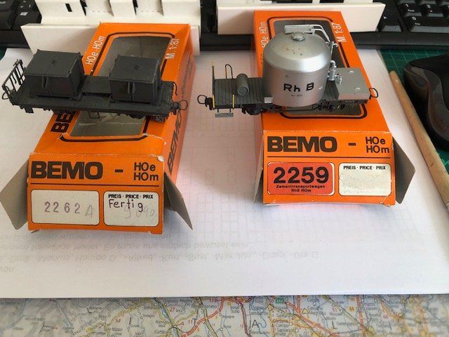 Bemo zwei Güterwagen gebraucht Nr. 2262A und 2259 | Kaufen auf Ricardo