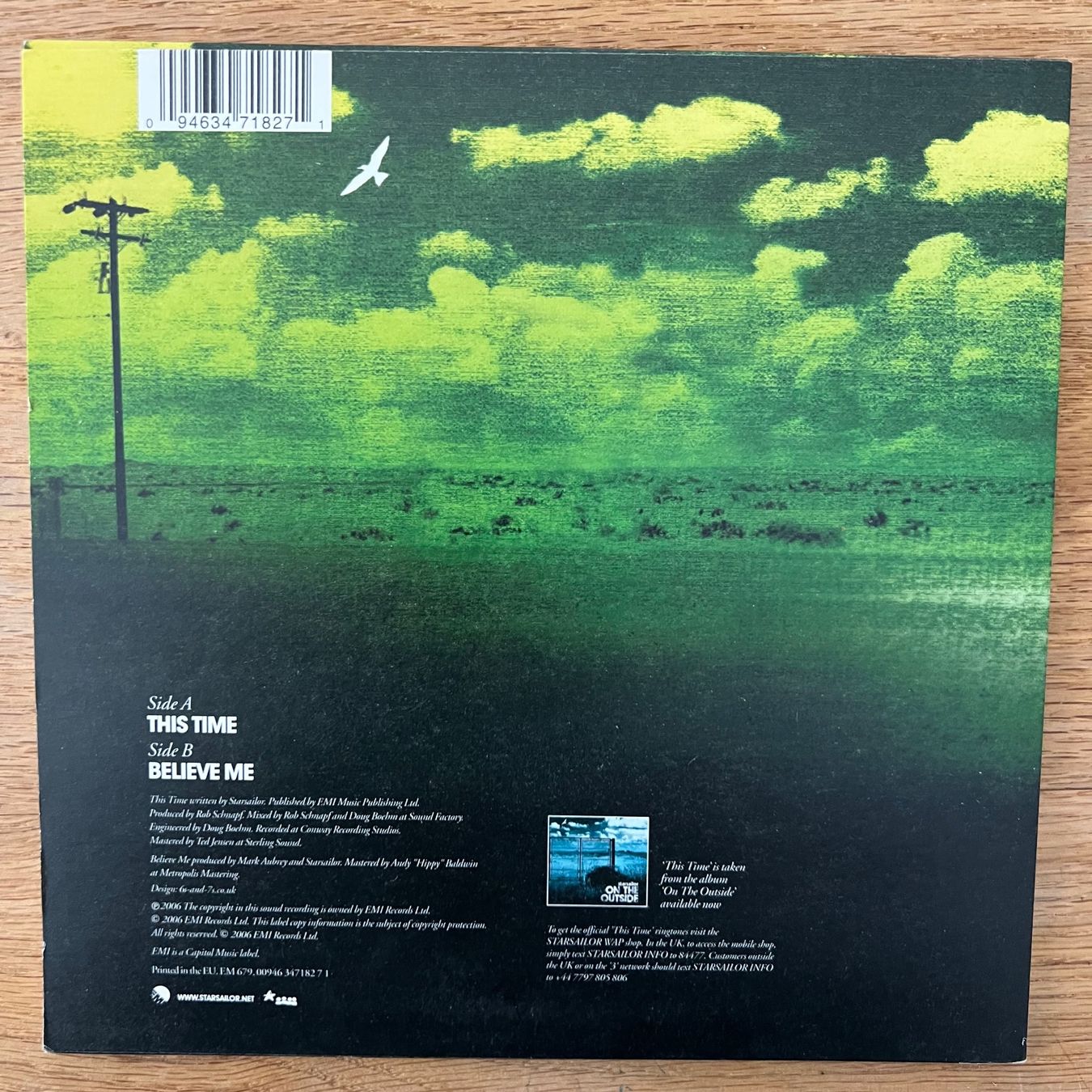 Starsailor - This Time / 1. UK-Press. 2006 - NEW (Neu (gemäss ...