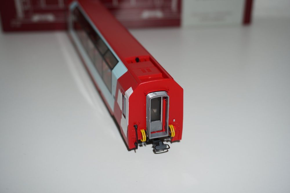 BEMO 3289 113 - RhB Ap1313 Panoramawagen Glacier Express H0m (Gebraucht) in Matten b. Interl für ...