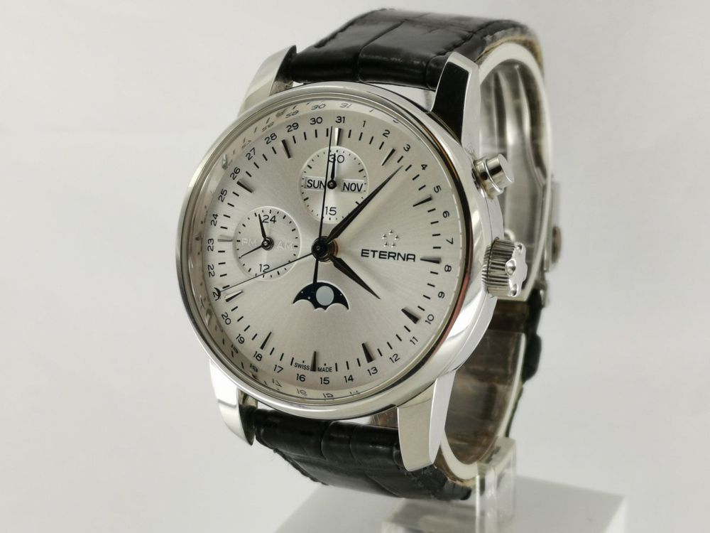 Eterna Soleure Moonphase Chronograph (Gebraucht) in Zürich für CHF 2390 ...