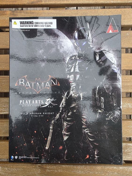 Batman Arkham Knight–Play Arts Kai No.3 Arkham Knight – OVP (Neu ...