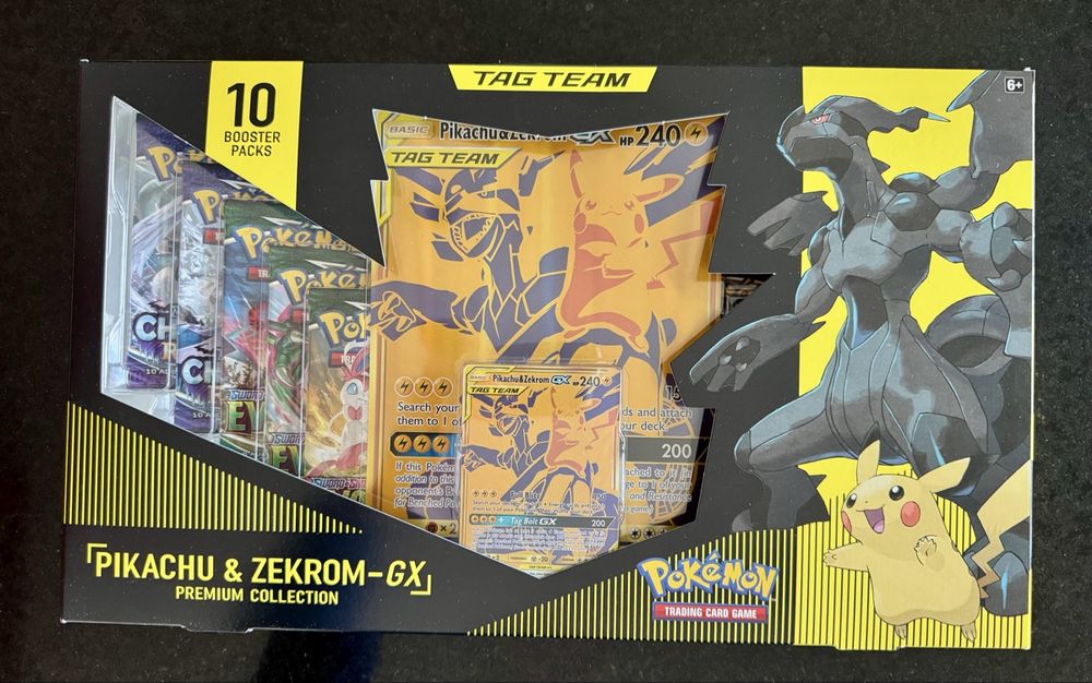 Pokemon Pikachu & Zekrom GX Premium Collection (Neu und originalverpackt) in Wettingen für CHF ...