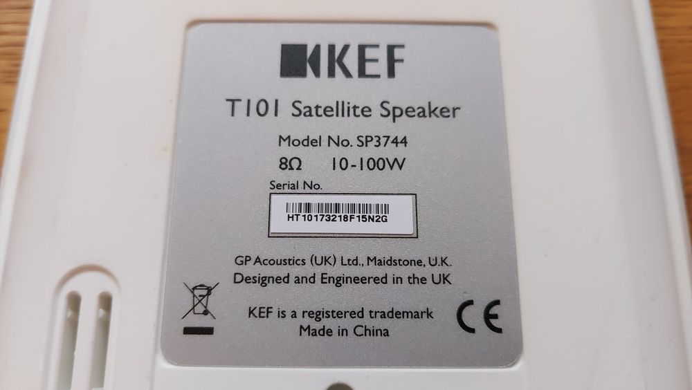 KEF T305 Ultraflaches 5.1 Heimkinosystem / Surround (Gebraucht) in Stadel(Winterthur) für CHF ...