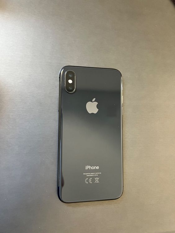 IPhone X 64 GB Space Gray (Gebraucht) in Epautheyres für CHF 171 – mit Lieferung auf Ricardo kaufen