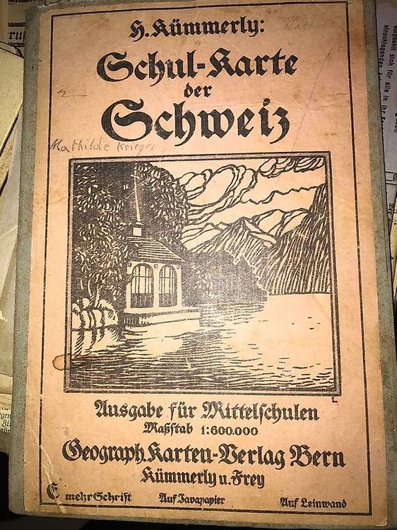 Schulkarte (Gebraucht) in Rehetobel für CHF 20 – nur Abholung auf Ricardo kaufen