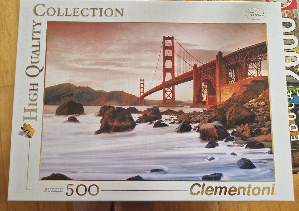 Clementoni Puzzle 500 Teile Golden Gate Bridge 🌉 (Gebraucht) in Möhlin ...