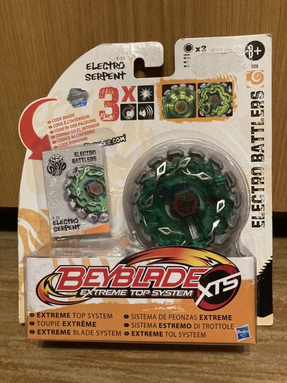 Beyblade Extreme Top System Electro Battlers Electro Serpent (Neu und ...