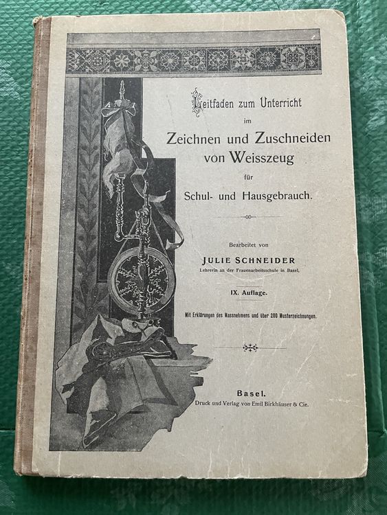 Schneiderbuch Schnittmuster Nähen Weisszeug 9. Auflage Rarit | Kaufen auf Ricardo