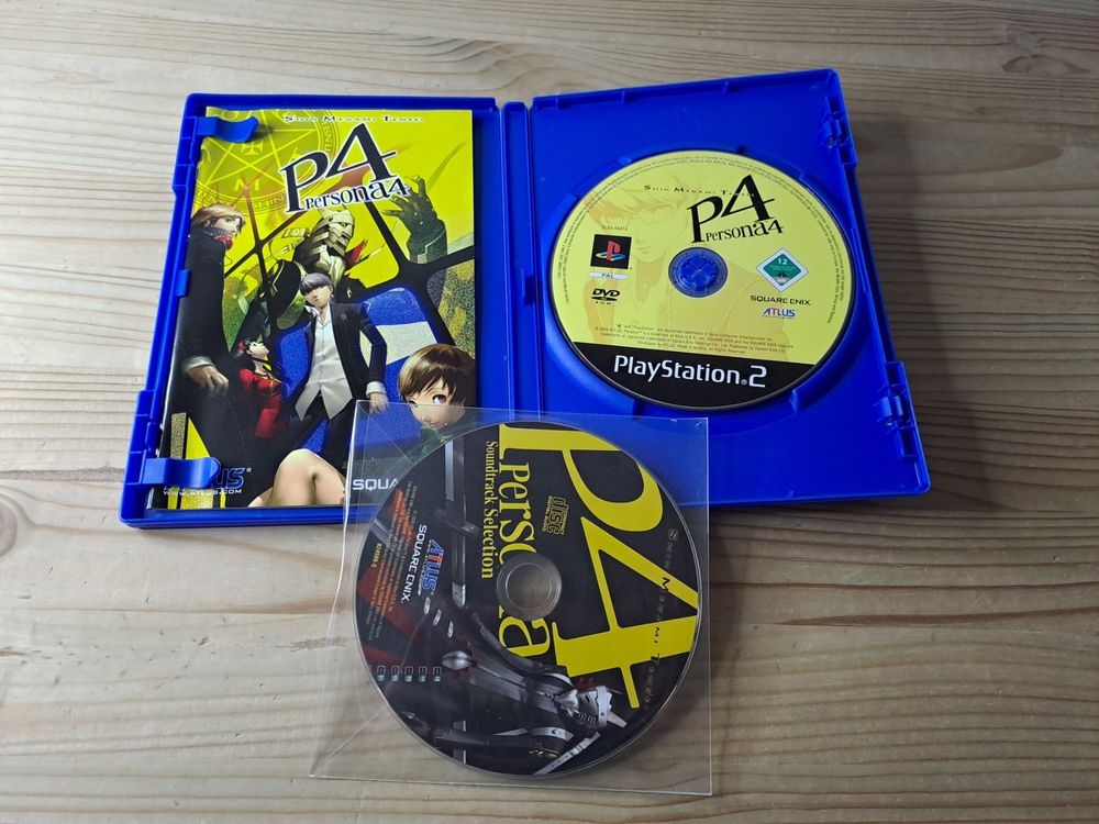 Shin Megami Tensei Persona 4 - inkl. Soundtrack CD - PS2 (Gebraucht) in ...