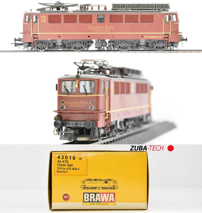 Brawa 43016 E-Lok Ae 476 SOB H0 GS Analog mit OVP | Kaufen auf Ricardo
