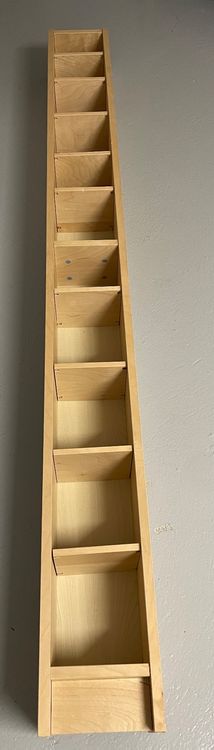 CD-Gestell (Ikea Gnedby) braun, Holz (Gebraucht) in Oberentfelden für ...