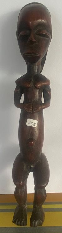 Sehr alte Afrikanische Handgeschnitzte Holz Figur | Kaufen auf Ricardo