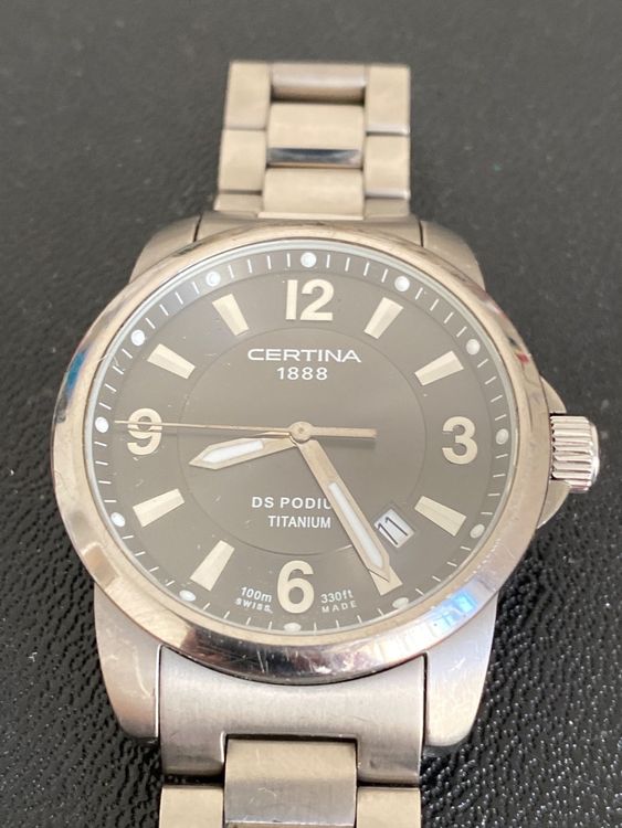 Certina DS Podium Titanium 38 mm Quarz (Gebraucht) in Pfeffingen für CHF 90 – mit Lieferung auf ...