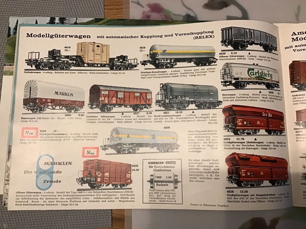 Märklin-Katalog 1967/68 D sfrs mit 74 Seiten (Gebraucht) in Scherzingen ...