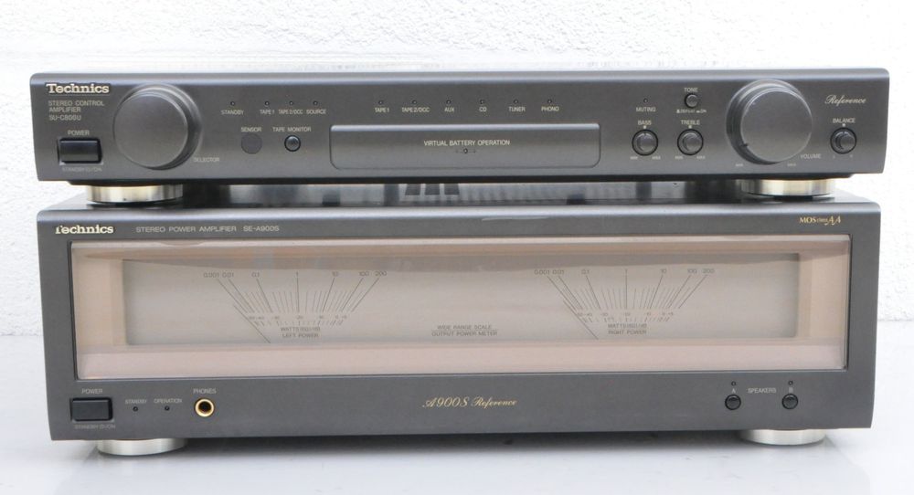 Technics High End SE-A900S Endstufe + SU-C800 U Vorvers | Kaufen auf ...