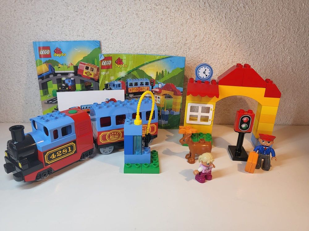 Lego Duplo Eisenbahn nach Anleitung 10507 | Kaufen auf Ricardo