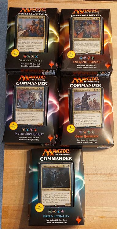 Commander Sets 2016 | Kaufen auf Ricardo