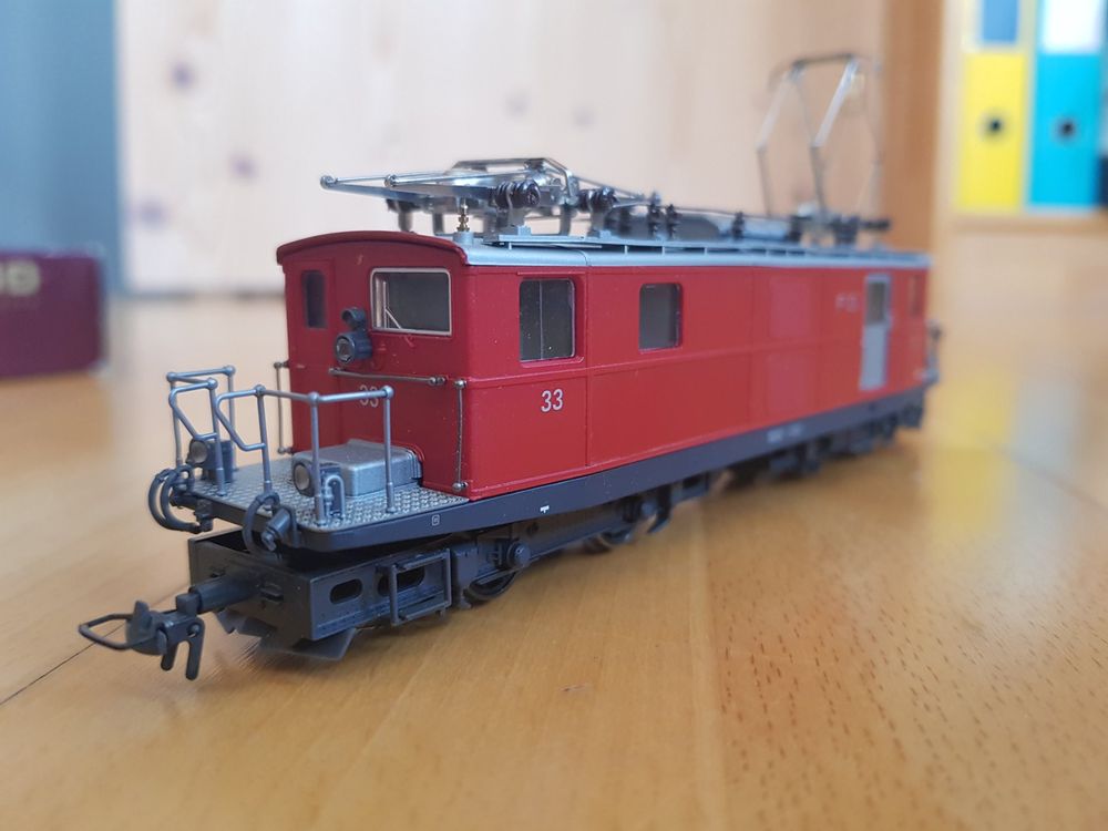 Bemo 1261 203 FO HGe 4/4 33, umgebaut auf 5-pol-Zentralmotor (Gebraucht ...