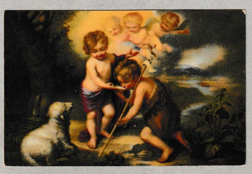 Murillo: Die Kinder mit der Muschel : gest.: CHAUX-DABEL (E1 (Gebraucht ...