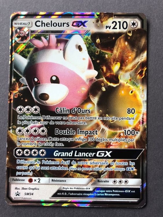 Promo Soleil et Lune FR Chelours SM34 2017 Pokemon Vintage | Kaufen auf ...