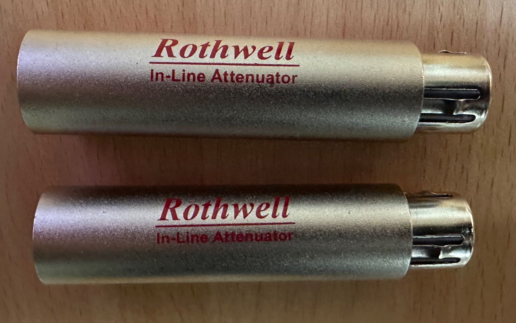 Rothwell XLR In-Line Audiophile Attenuator -10dB (Neuf avec emballage d ...