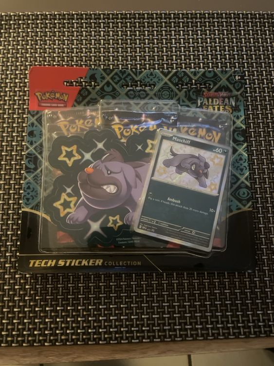 Pokemon Paldean Fates Tech Sticker Collection EN (Gebraucht) in Bellach ...