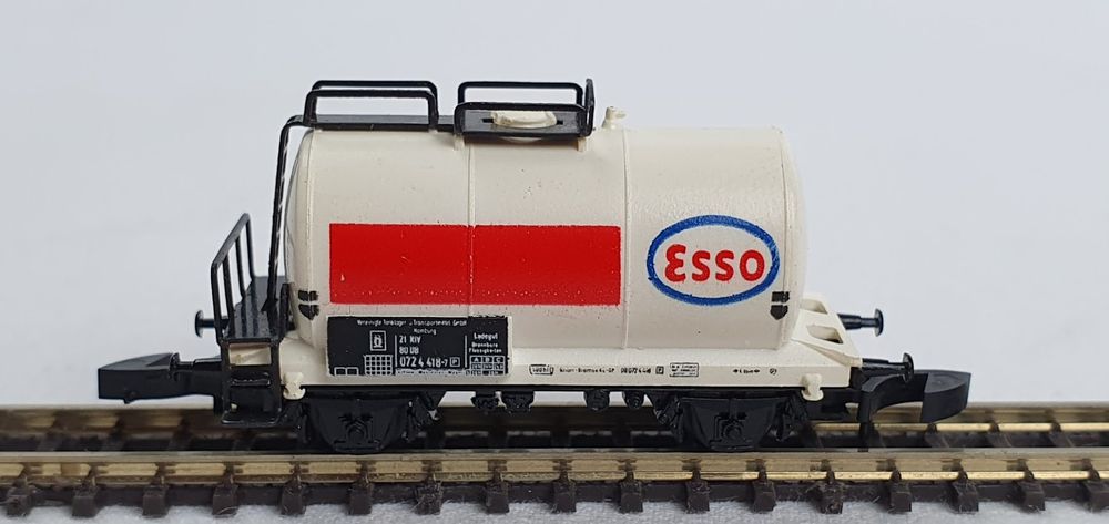 Märklin 8612 Spur Z DB Kesselwagen "ESSO" Ersatzverp. (Gebraucht) in Seon für CHF 1 – mit ...