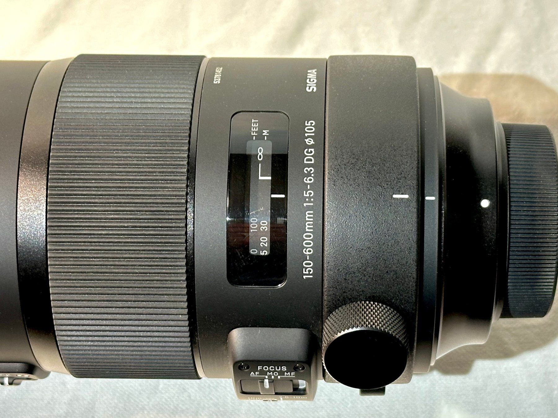 Sigma 150-600mm F5-6.3 DG Ø 105 Sport für Nikon F (D'occasion) à ...