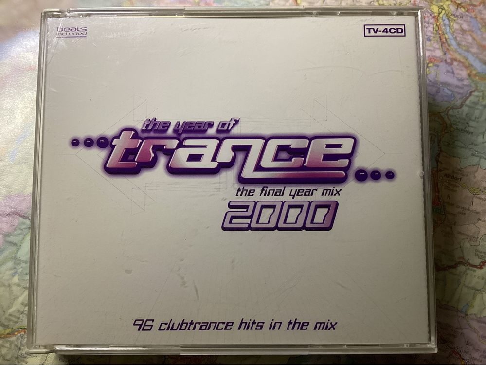 4CD Various – The Year Of Trance - The Final Year Mix 2000 (Gebraucht ...