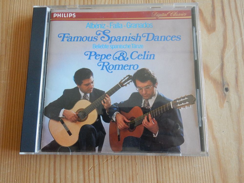 Spanische Gitarrenmusik: Pepe & Celin Romero CD Spanish | Kaufen auf ...