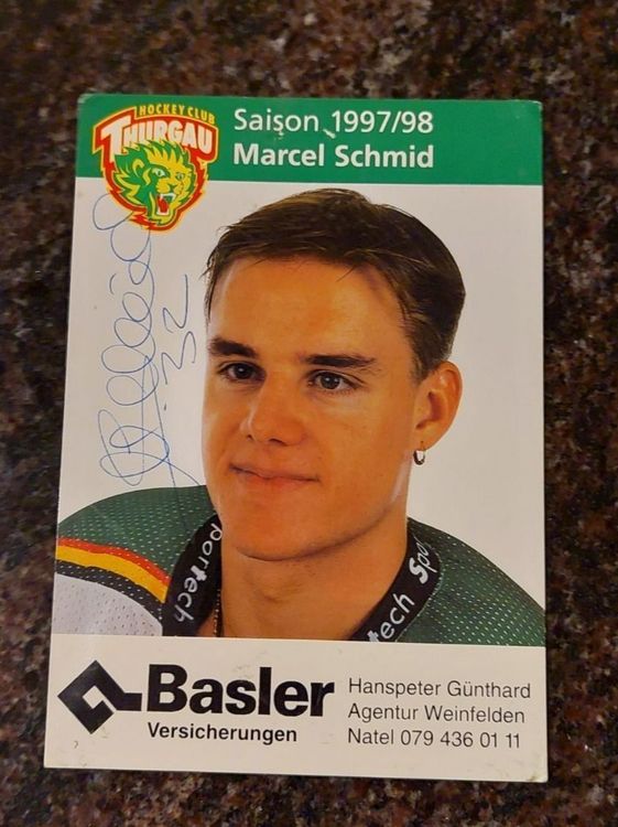 Orig. Autogramm Marcel Schmid | Kaufen auf Ricardo