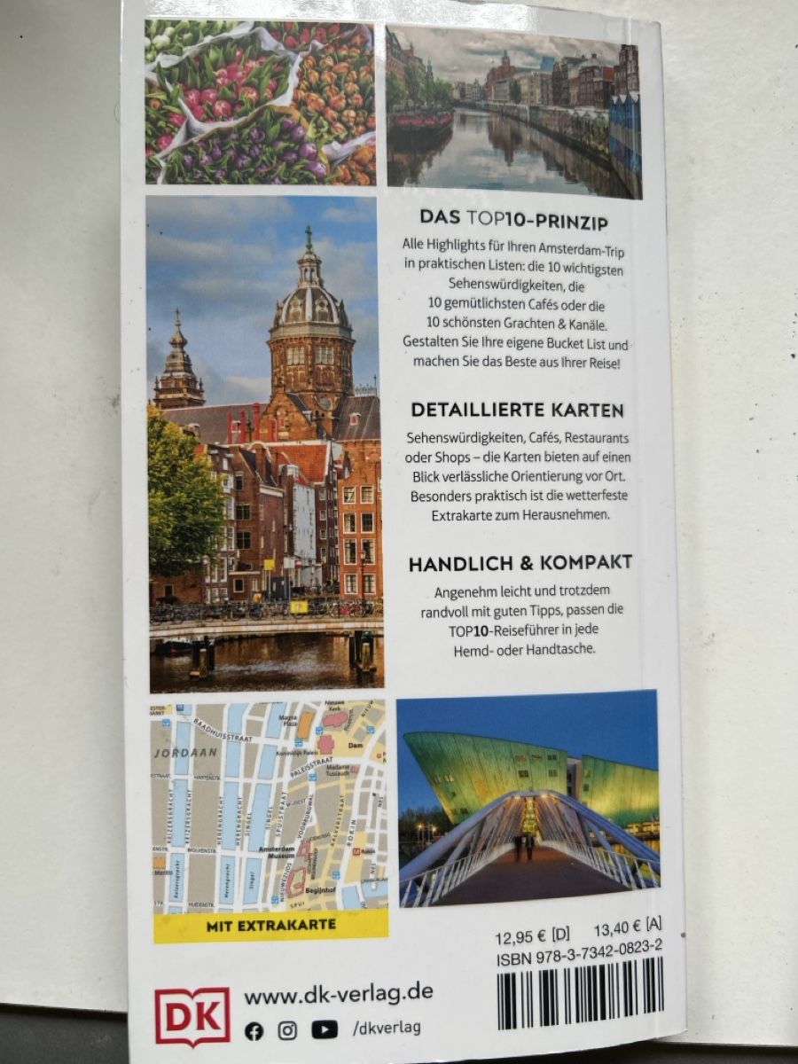Amsterdam Reiseführer TOP 10, inkl. Karte, neuwertig! (Neu (gemäss ...