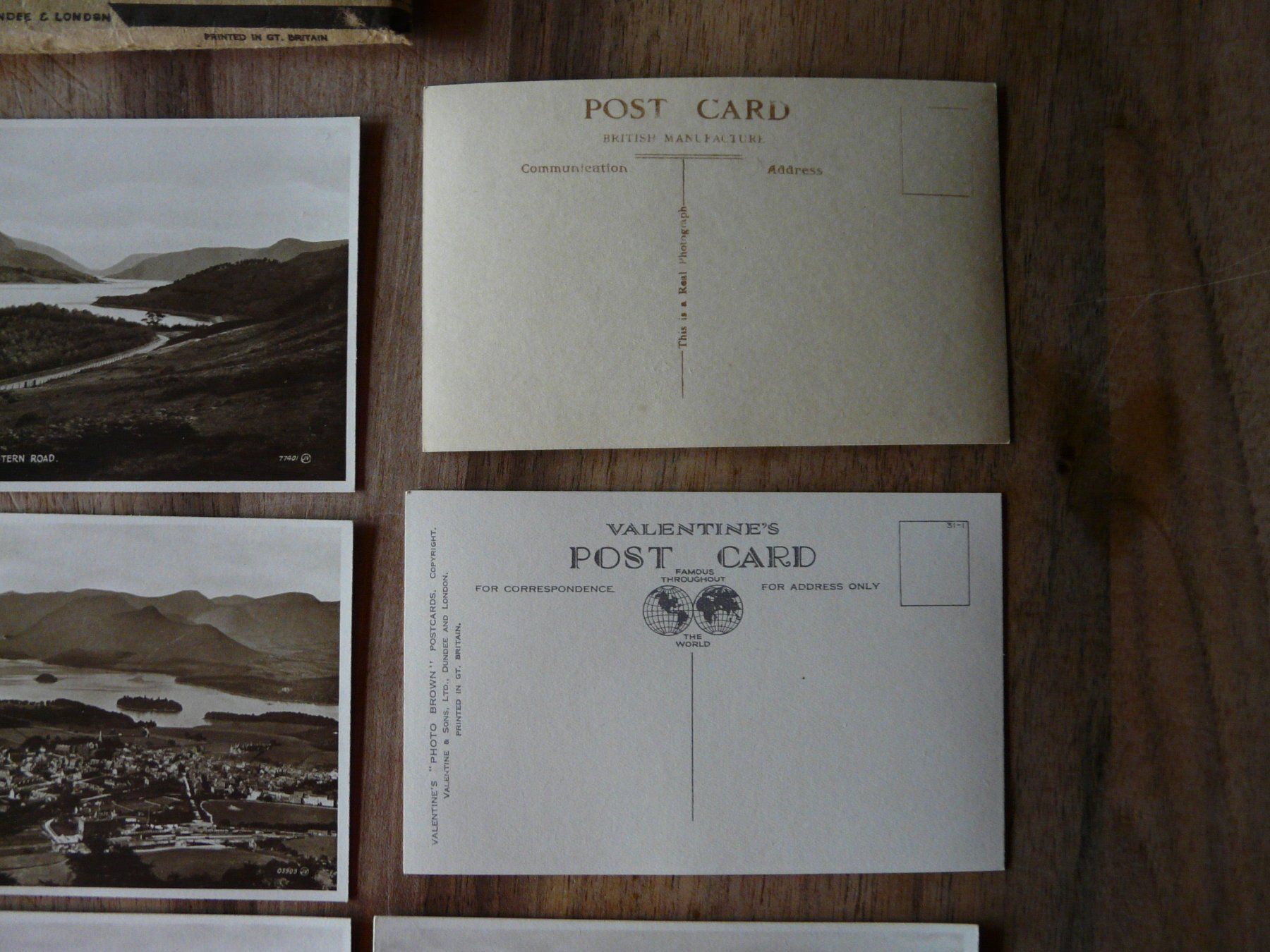 Postkarten 12 Stk. The English Lake; ca. 1950 ? ungebraucht (Neu ...