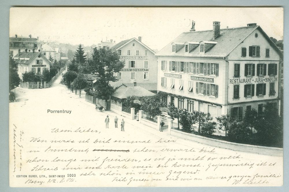 1904 Schweiz AK Kt JU | Kaufen auf Ricardo