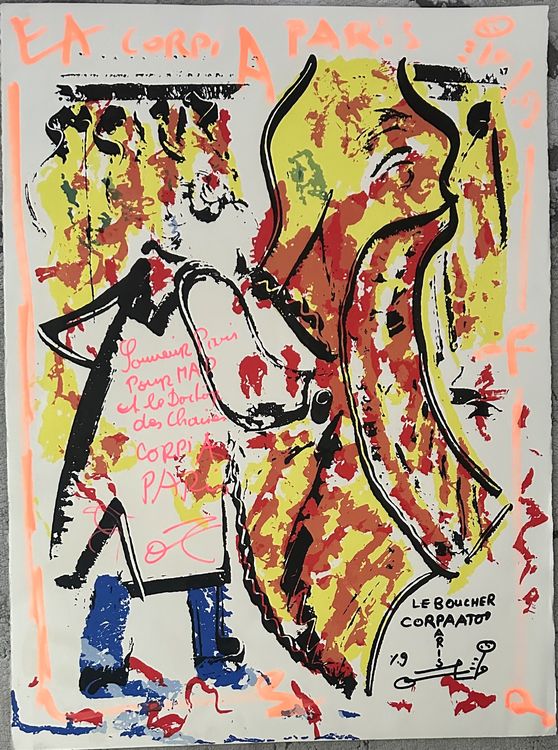 Jean-Pierre Corpataux (1950) Grosse Mischtechnik (Gebraucht) in Root für CHF 64 – mit Lieferung ...