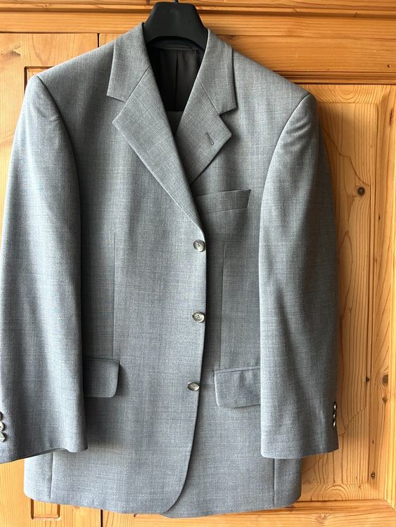 Mario Barutti Herrenanzug, Gr. M, Dynamic Stretch, grau (Gebraucht) in ...