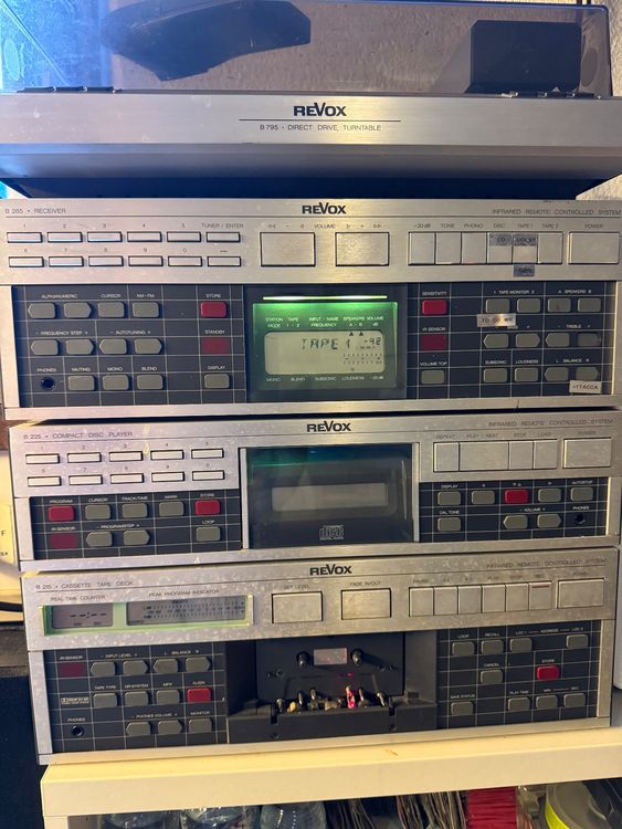 Revox impianto stereo vintage, completo, da revisionare | Kaufen auf Ricardo