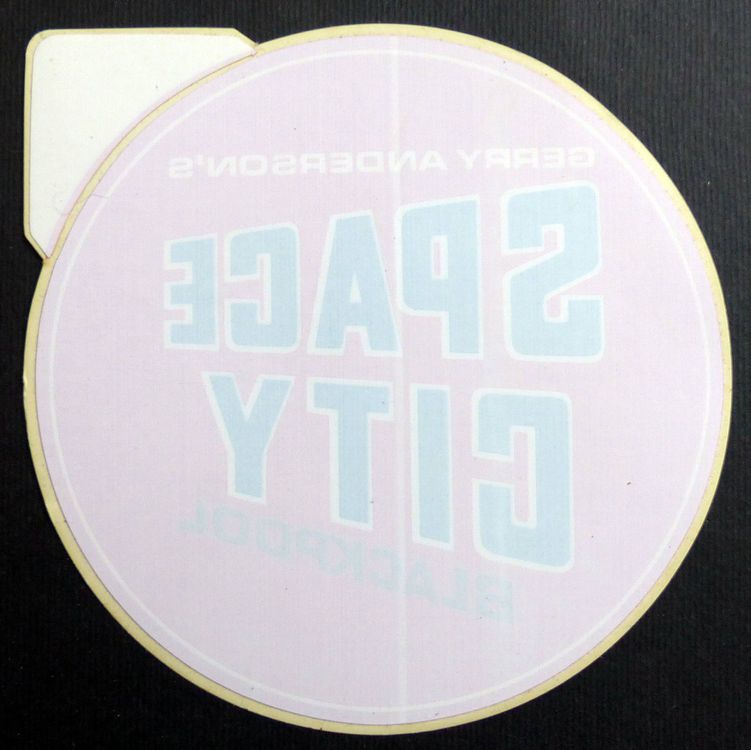 SPACE 1999 GERRY ANDERSON BLACKPOOL SPACE CITY STICKER 1970s (Neu ...