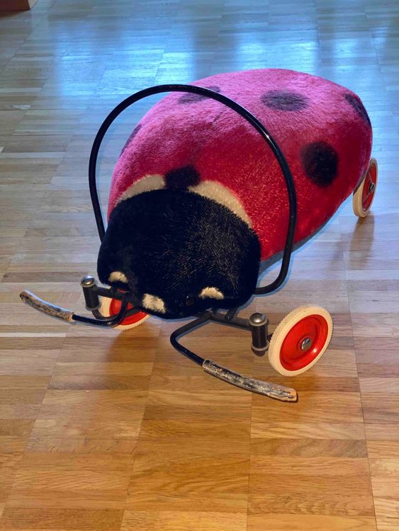 Steiff Marienkäfer auf Rädern "Ladybug" ca. 1950/60 (?) (Gebraucht) in ...