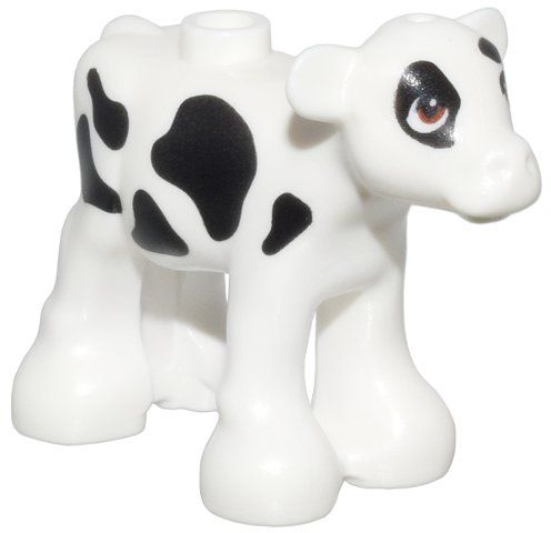 LEGO 5150pb01 Calf Baby Cow, Friends with Reddish Brown Eyes | Kaufen ...